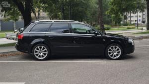 Black Audi A4 2006 in Alytus, with an engine capacity of 2.00 L and mileage of 402 thousand km for 2400 €, photo 6 on AUTOMOTO.COM.LV