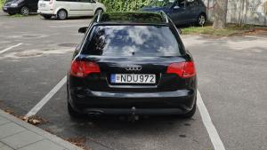 Black Audi A4 2006 in Alytus, with an engine capacity of 2.00 L and mileage of 402 thousand km for 2400 €, photo 8 on AUTOMOTO.COM.LV