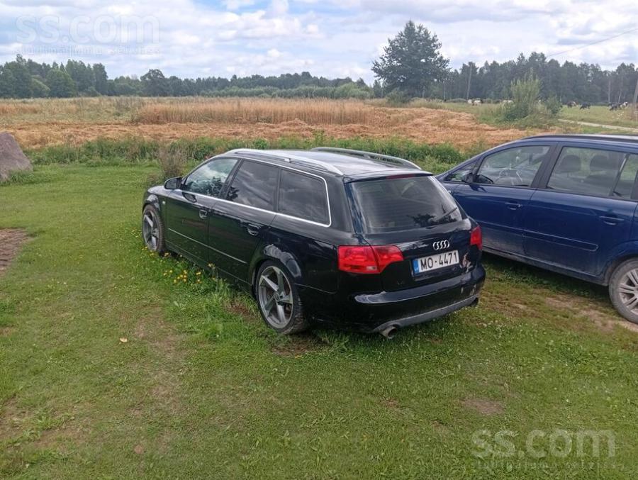 Black Audi A4 2006 in Preili, with an engine capacity of 2.70 L and mileage of 243 thousand km for 2999 €, photo 4 on AUTOMOTO.COM.LV