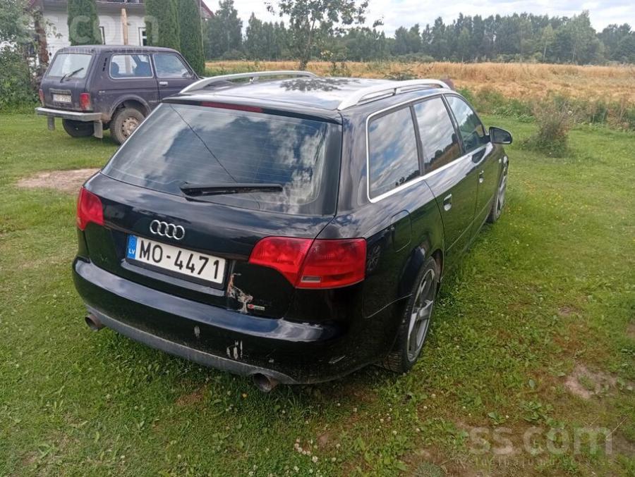Black Audi A4 2006 in Preili, with an engine capacity of 2.70 L and mileage of 243 thousand km for 2999 €, photo 5 on AUTOMOTO.COM.LV