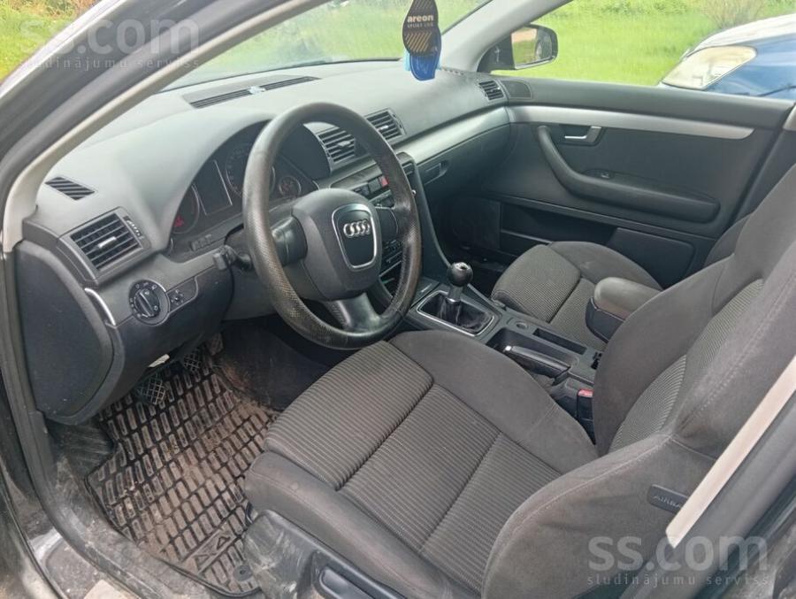 Black Audi A4 2006 in Preili, with an engine capacity of 2.70 L and mileage of 243 thousand km for 2999 €, photo 7 on AUTOMOTO.COM.LV