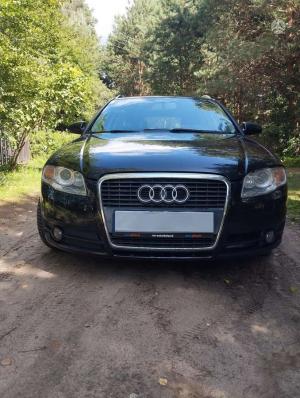 Black Audi A4 2006 in Vilnius, with an engine capacity of 2.00 L and mileage of 238 thousand km for 2250 €, photo  on AUTOMOTO.COM.LV