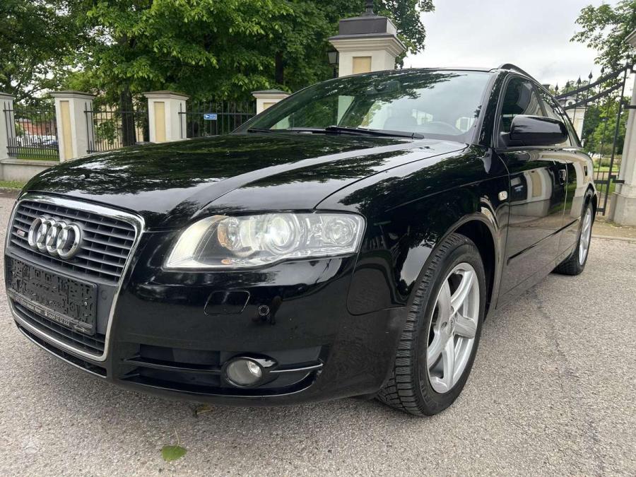 Melns Audi A4 2006 Vilkaviškis, ar dzinēja tilpumu 1.99 L un nobraukumu 243 tūkst. km par 3350 €, foto 1 vietnē AUTOMOTO.COM.LV