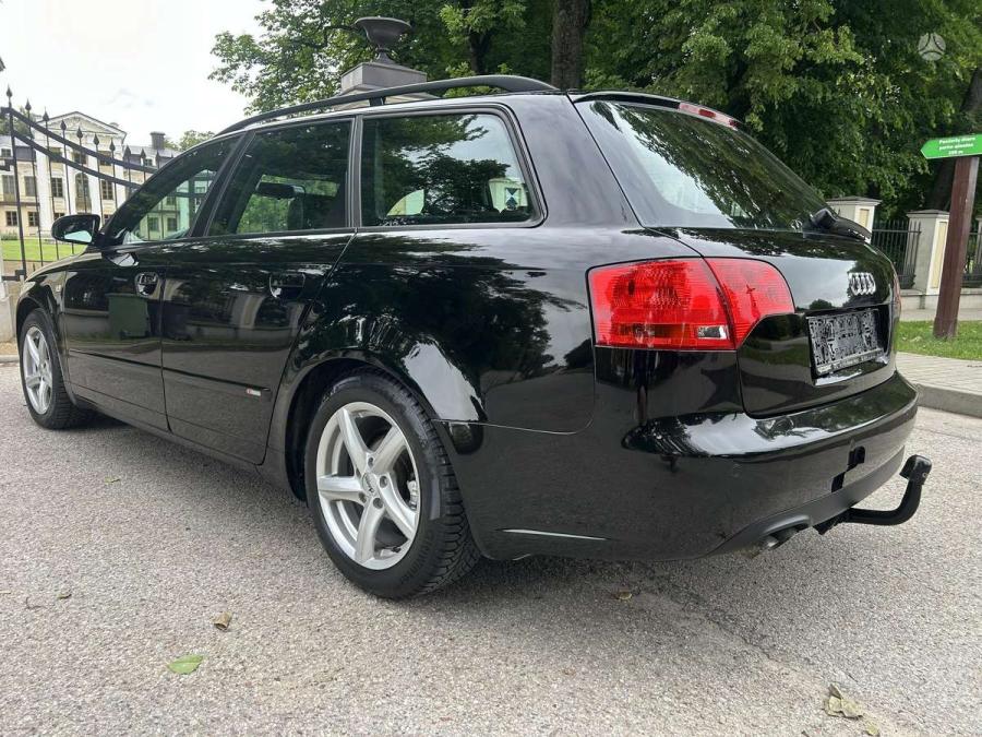 Melns Audi A4 2006 Vilkaviškis, ar dzinēja tilpumu 1.99 L un nobraukumu 243 tūkst. km par 3350 €, foto 8 vietnē AUTOMOTO.COM.LV
