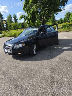 Black Audi A4 2006 in Daugavpils, with an engine capacity of 2.00 L and mileage of 274 thousand km for 2750 €, photo 3 on AUTOMOTO.COM.LV