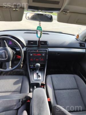 Black Audi A4 2006 in Daugavpils, with an engine capacity of 2.00 L and mileage of 274 thousand km for 2750 €, photo 6 on AUTOMOTO.COM.LV