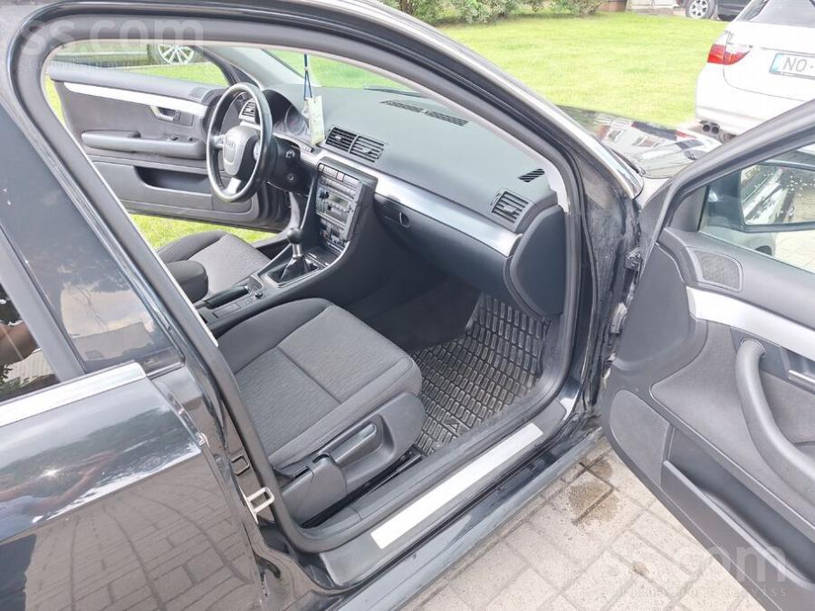 Black Audi A4 2006 in Tukums, with an engine capacity of 2.00 L and mileage of 420 thousand km for 1999 €, photo 6 on AUTOMOTO.COM.LV