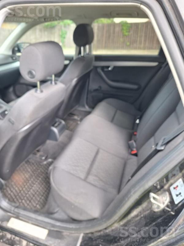 Black Audi A4 2006 in Tukums, with an engine capacity of 2.00 L and mileage of 420 thousand km for 1999 €, photo 6 on AUTOMOTO.COM.LV