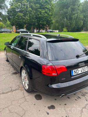 Black Audi A4 2006 in Riga, with an engine capacity of 3.00 L and mileage of 346 thousand km for 3695 €, photo 6 on AUTOMOTO.COM.LV