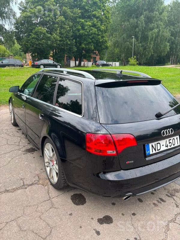 Black Audi A4 2006 in Riga, with an engine capacity of 3.00 L and mileage of 346 thousand km for 3695 €, photo 5 on AUTOMOTO.COM.LV