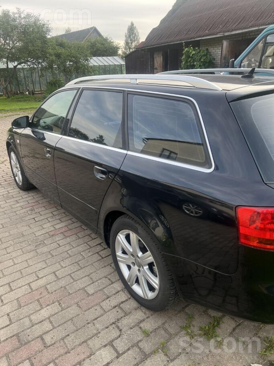 Black Audi A4 2006 in Aizkraukle, with an engine capacity of 2.00 L and mileage of 294 thousand km for 2500 €, photo 1 on AUTOMOTO.COM.LV