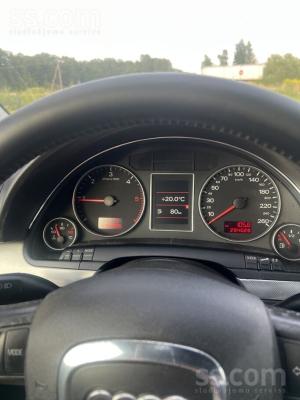 Black Audi A4 2006 in Aizkraukle, with an engine capacity of 2.00 L and mileage of 294 thousand km for 2500 €, photo 5 on AUTOMOTO.COM.LV