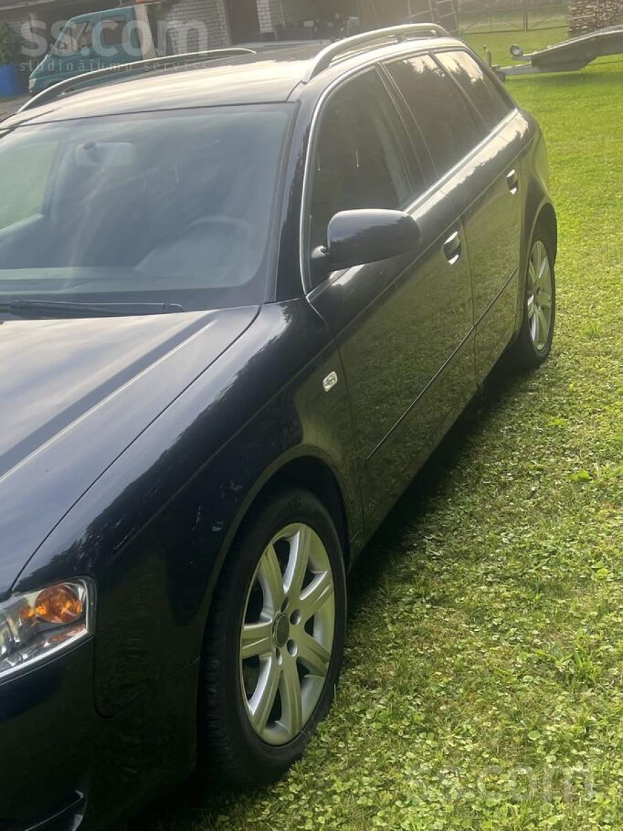 Black Audi A4 2006 in Aizkraukle, with an engine capacity of 2.00 L and mileage of 294 thousand km for 2500 €, photo 11 on AUTOMOTO.COM.LV