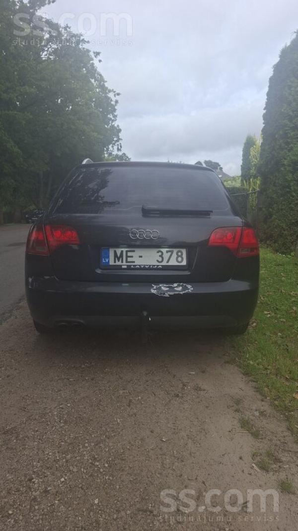 Black Audi A4 2006 in Riga, with an engine capacity of 2.00 L and mileage of 320 thousand km for 2250 €, photo 4 on AUTOMOTO.COM.LV