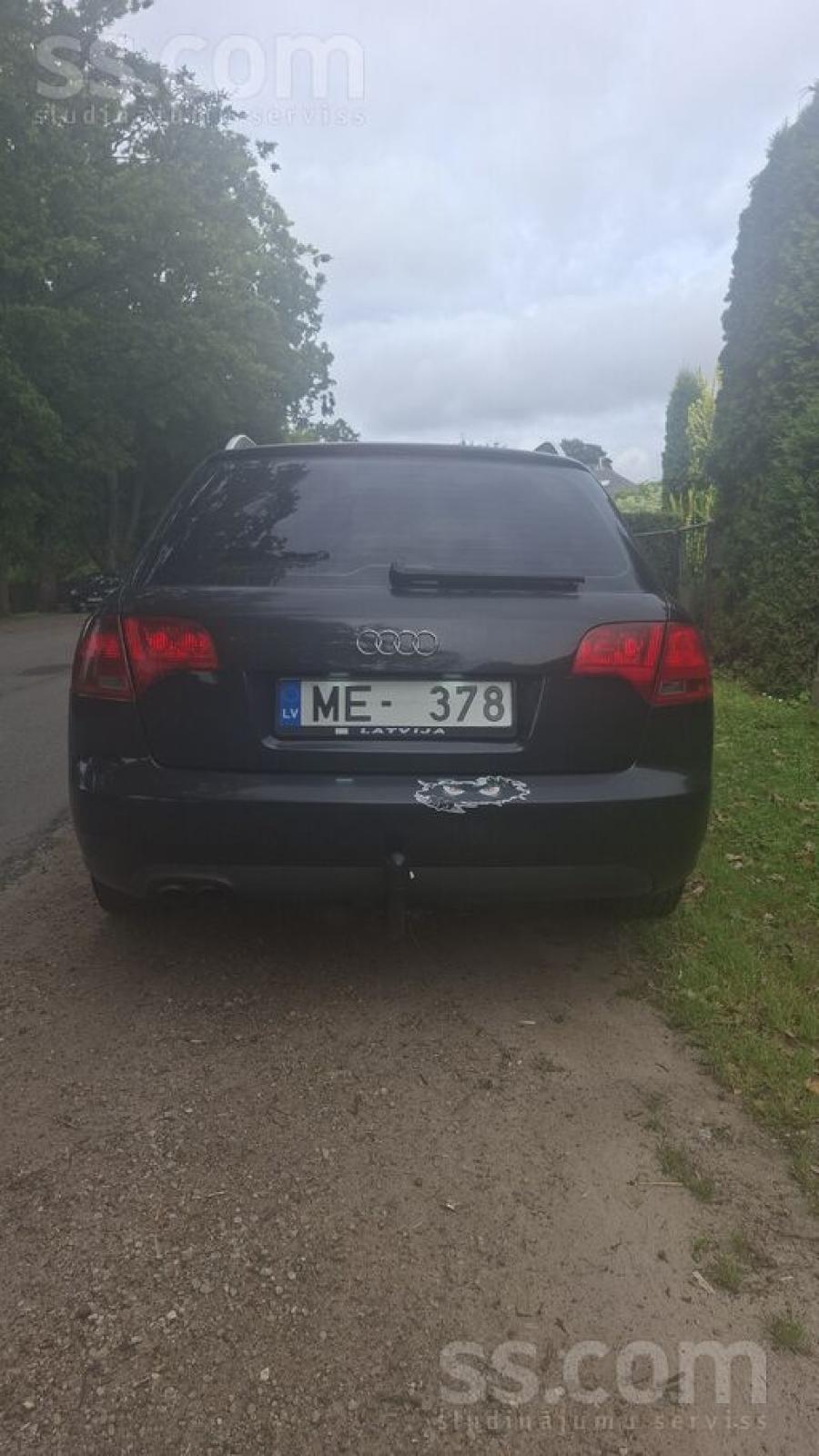 Melns Audi A4 2006 Rīga, ar dzinēja tilpumu 2.00 L un nobraukumu 320 tūkst. km par 2250 €, foto 5 vietnē AUTOMOTO.COM.LV