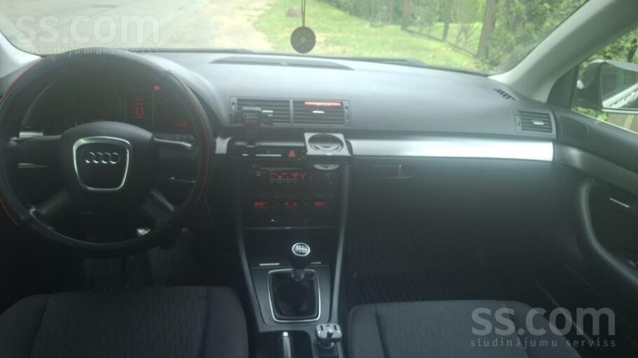 Melns Audi A4 2006 Rīga, ar dzinēja tilpumu 2.00 L un nobraukumu 320 tūkst. km par 2250 €, foto 6 vietnē AUTOMOTO.COM.LV