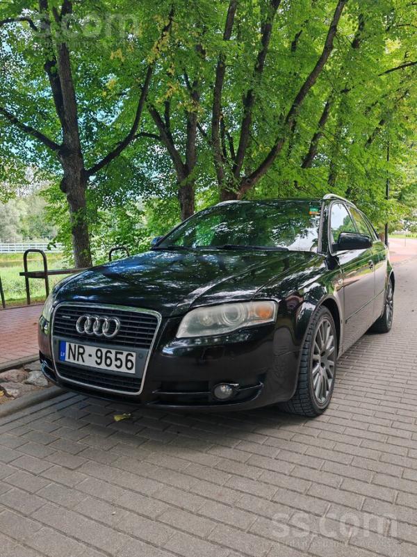 Black Audi A4 2006 in Bauska, with an engine capacity of 3.00 L and mileage of 302 thousand km for 3595 €, photo 1 on AUTOMOTO.COM.LV
