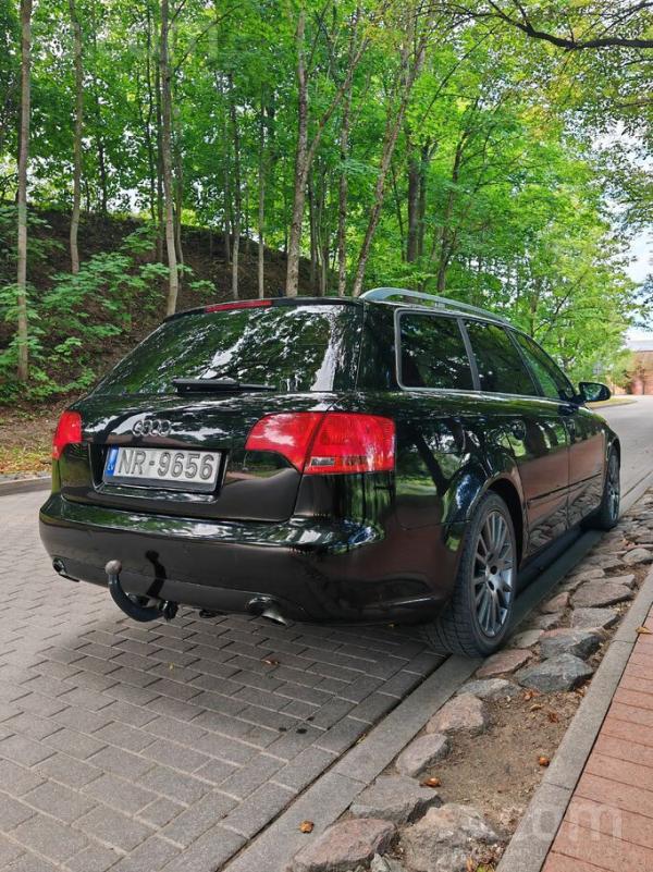 Black Audi A4 2006 in Bauska, with an engine capacity of 3.00 L and mileage of 302 thousand km for 3595 €, photo 7 on AUTOMOTO.COM.LV
