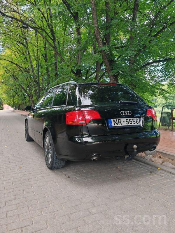 Black Audi A4 2006 in Bauska, with an engine capacity of 3.00 L and mileage of 302 thousand km for 3595 €, photo 6 on AUTOMOTO.COM.LV