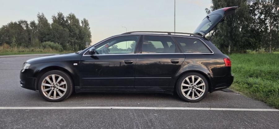 Melns Audi A4 2006 Kohtla-Jerve, ar dzinēja tilpumu 2.00 L un nobraukumu 373 tūkst. km par 2500 €, foto 15 vietnē AUTOMOTO.COM.LV