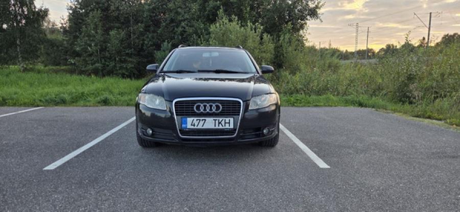 Melns Audi A4 2006 Kohtla-Jerve, ar dzinēja tilpumu 2.00 L un nobraukumu 373 tūkst. km par 2500 €, foto 1 vietnē AUTOMOTO.COM.LV