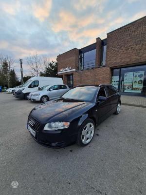 Melns Audi A4 2006 Kauņa, ar dzinēja tilpumu 1.99 L un nobraukumu 405 tūkst. km par 1600 €, foto  vietnē AUTOMOTO.COM.LV