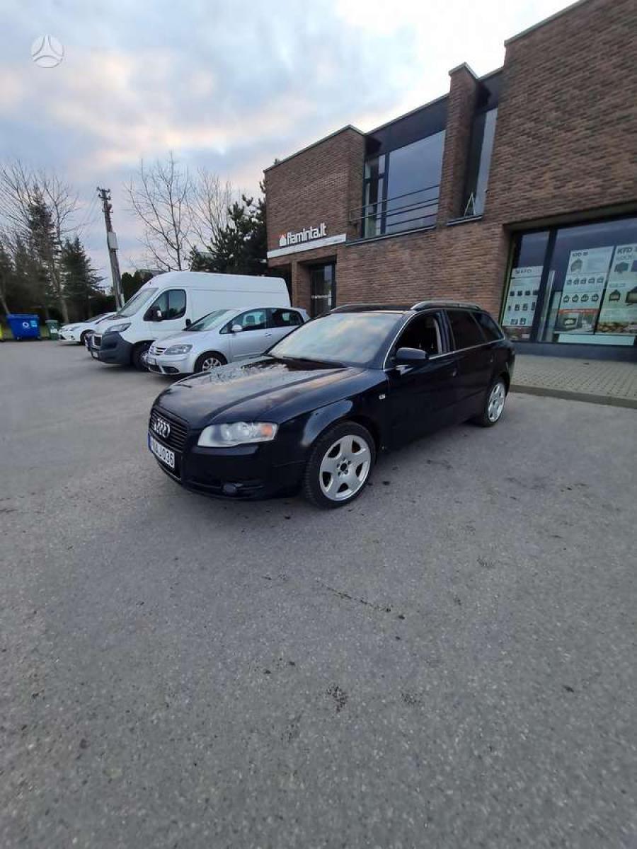 Melns Audi A4 2006 Kauņa, ar dzinēja tilpumu 1.99 L un nobraukumu 405 tūkst. km par 1600 €, foto 3 vietnē AUTOMOTO.COM.LV