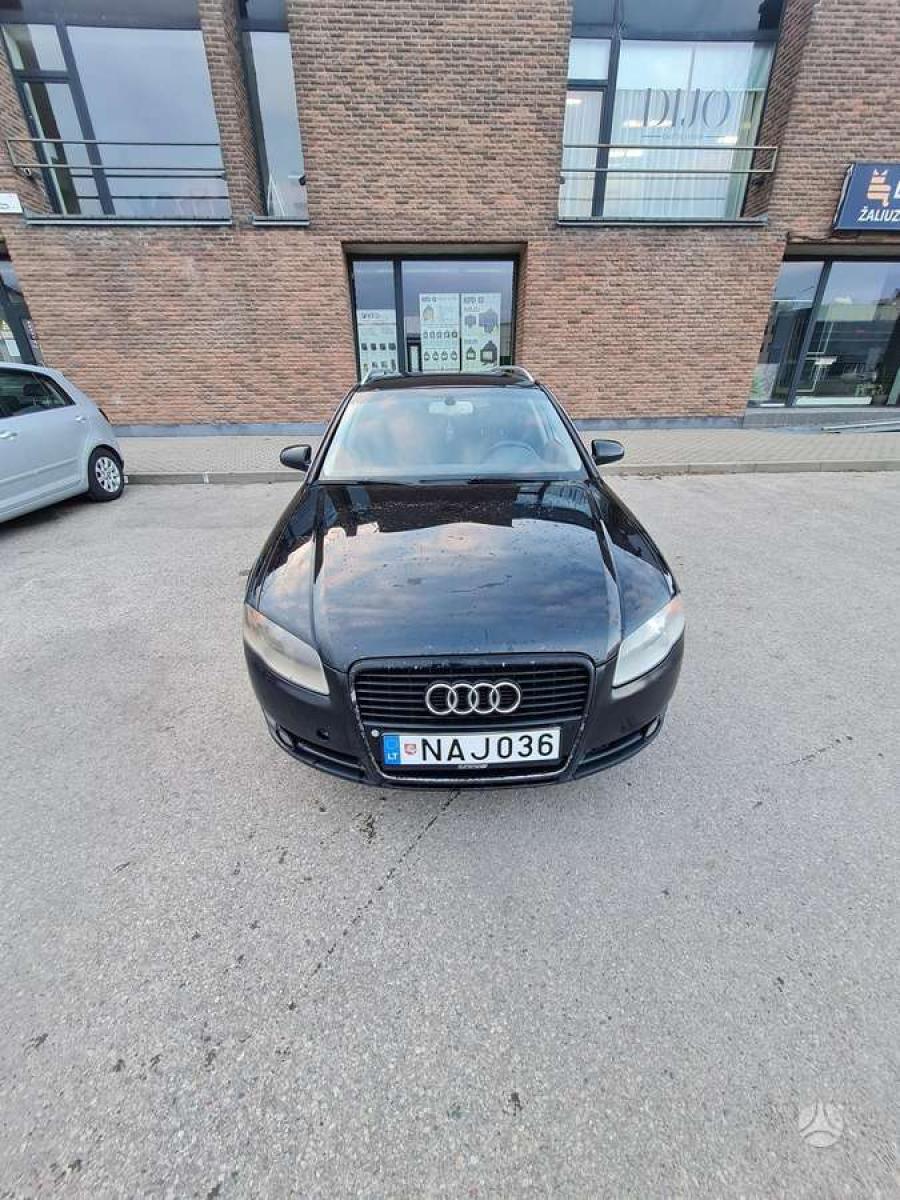 Melns Audi A4 2006 Kauņa, ar dzinēja tilpumu 1.99 L un nobraukumu 405 tūkst. km par 1600 €, foto 4 vietnē AUTOMOTO.COM.LV
