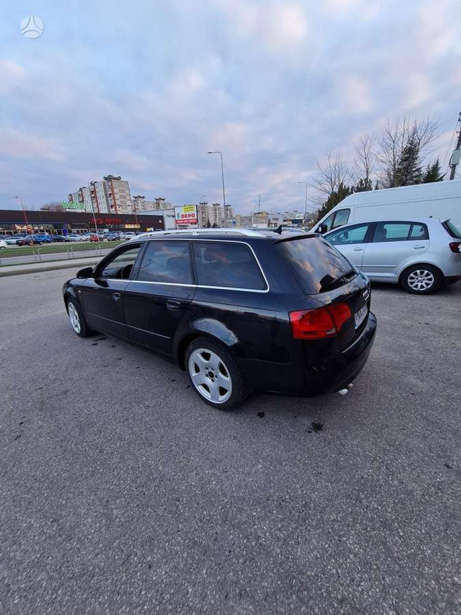 Melns Audi A4 2006 Kauņa, ar dzinēja tilpumu 1.99 L un nobraukumu 405 tūkst. km par 1600 €, foto 10 vietnē AUTOMOTO.COM.LV