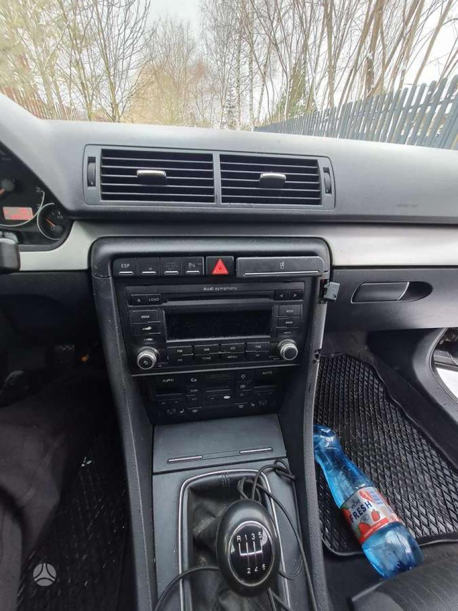 Melns Audi A4 2006 Kauņa, ar dzinēja tilpumu 1.99 L un nobraukumu 405 tūkst. km par 1600 €, foto 11 vietnē AUTOMOTO.COM.LV