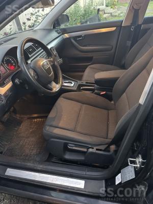 Black Audi A4 2006 in Gulbene, with an engine capacity of 2.00 L and mileage of 352 thousand km for 1950 €, photo 6 on AUTOMOTO.COM.LV