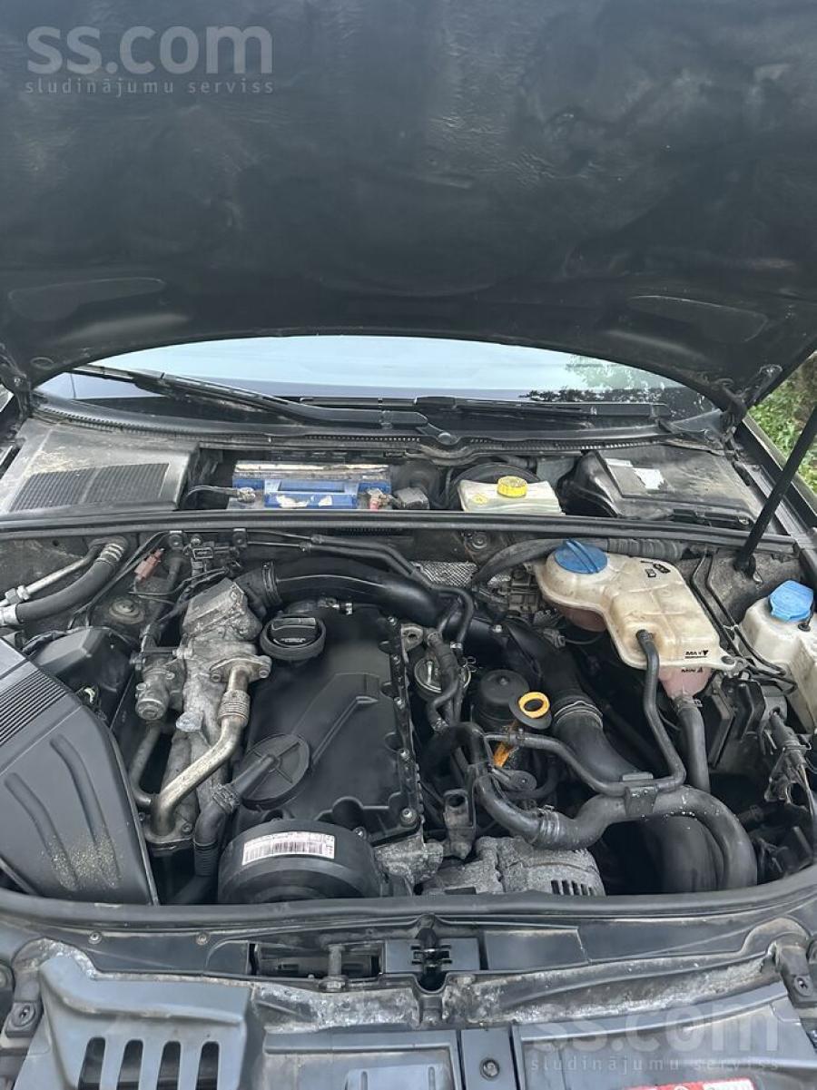 Black Audi A4 2006 in Gulbene, with an engine capacity of 2.00 L and mileage of 352 thousand km for 1950 €, photo 12 on AUTOMOTO.COM.LV