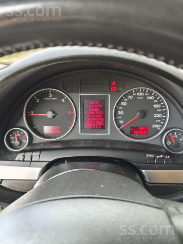 Ауди А4 2006 в Огре на AUTOMOTO.COM.LV Черный Ауди А4 2006 в Огре, объемом двигателя 2.00 л и пробегом 284 тыс. км за 2800 €, фото 7 на AUTOMOTO.COM.LV