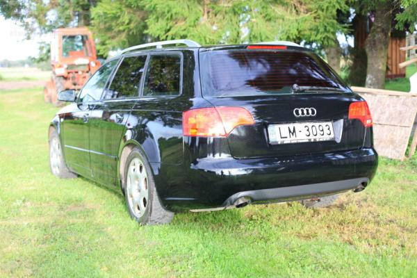 Melns Audi A4 2006 Limbaži, ar dzinēja tilpumu 3.00 L un nobraukumu 328 tūkst. km par 1800 €, foto 6 vietnē AUTOMOTO.COM.LV