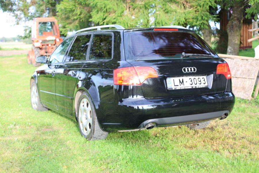 Black Audi A4 2006 in Limbazi, with an engine capacity of 3.00 L and mileage of 328 thousand km for 1800 €, photo 6 on AUTOMOTO.COM.LV