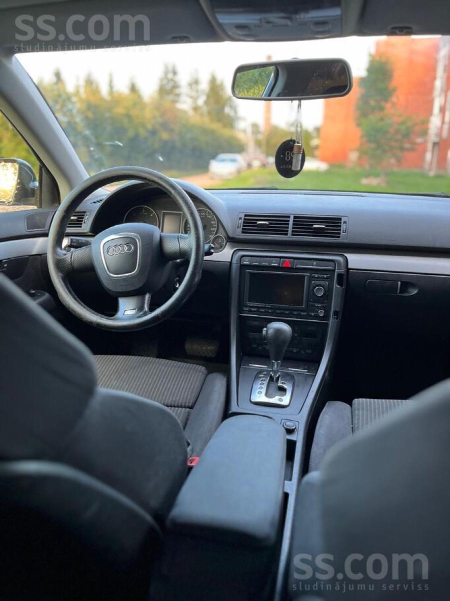 Black Audi A4 2006 in Bauska, with an engine capacity of 2.00 L and mileage of 422 thousand km for 1200 €, photo 5 on AUTOMOTO.COM.LV