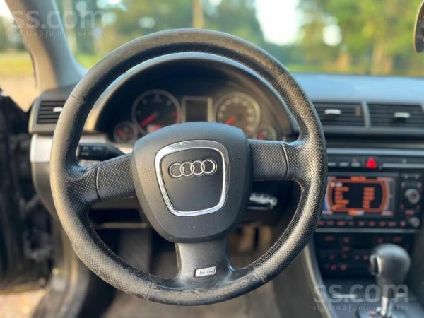 Melns Audi A4 2006 Bauska, ar dzinēja tilpumu 2.00 L un nobraukumu 422 tūkst. km par 1200 €, foto 8 vietnē AUTOMOTO.COM.LV