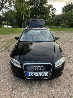 Black Audi A4 2006 in Bauska, with an engine capacity of 2.00 L and mileage of 422 thousand km for 1200 €, photo 9 on AUTOMOTO.COM.LV