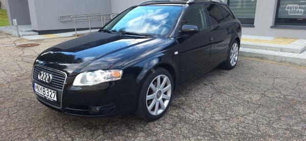 Audi A4 2006 in Silute on AUTOMOTO.COM.LV Black Audi A4 2006 in Silute, with an engine capacity of 2.00 L and mileage of 293 thousand km for 2650 €, photo 3 on AUTOMOTO.COM.LV