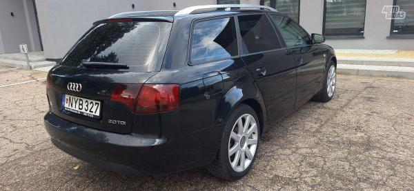 Audi A4 2006 in Silute on AUTOMOTO.COM.LV Black Audi A4 2006 in Silute, with an engine capacity of 2.00 L and mileage of 293 thousand km for 2650 €, photo 5 on AUTOMOTO.COM.LV