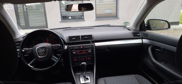 Audi A4 2006 in Silute on AUTOMOTO.COM.LV Black Audi A4 2006 in Silute, with an engine capacity of 2.00 L and mileage of 293 thousand km for 2650 €, photo 8 on AUTOMOTO.COM.LV