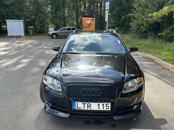Ауди А4 2006 в Вильнюс на AUTOMOTO.COM.LV Черный Ауди А4 2006 в Вильнюс, объемом двигателя 1.99 л и пробегом 369 тыс. км за 2150 €, фото 3 на AUTOMOTO.COM.LV