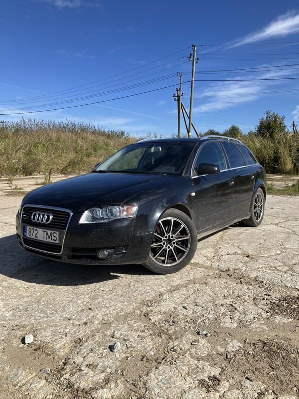 Audi A4 2006 in Tallinn on AUTOMOTO.COM.LV Black Audi A4 2006 in Tallinn, with an engine capacity of 2.00 L and mileage of 401 thousand km for 2399 €, photo 9 on AUTOMOTO.COM.LV