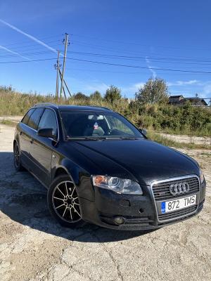 Black Audi A4 2006 in Tallinn, with an engine capacity of 2.00 L and mileage of 401 thousand km for 2399 €, photo 12 on AUTOMOTO.COM.LV
