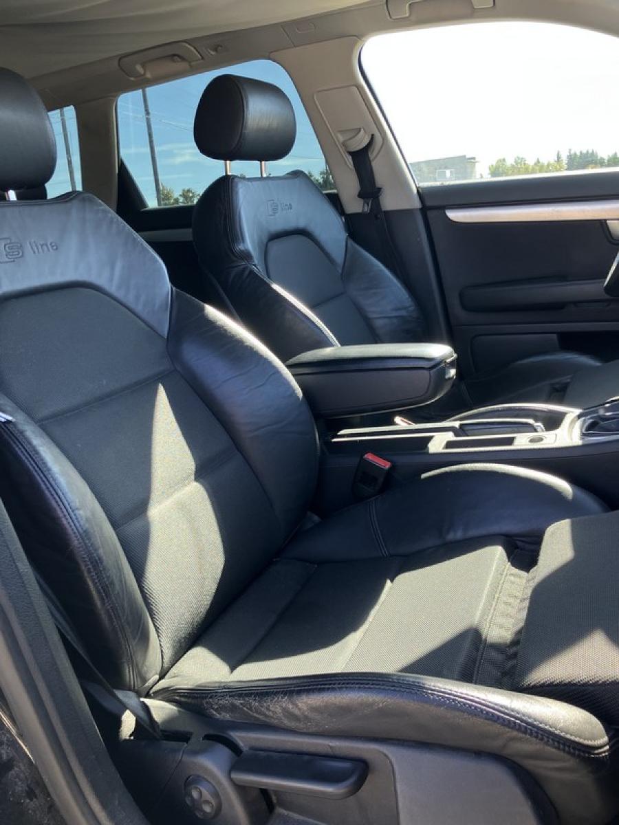 Black Audi A4 2006 in Tallinn, with an engine capacity of 2.00 L and mileage of 401 thousand km for 2399 €, photo 14 on AUTOMOTO.COM.LV
