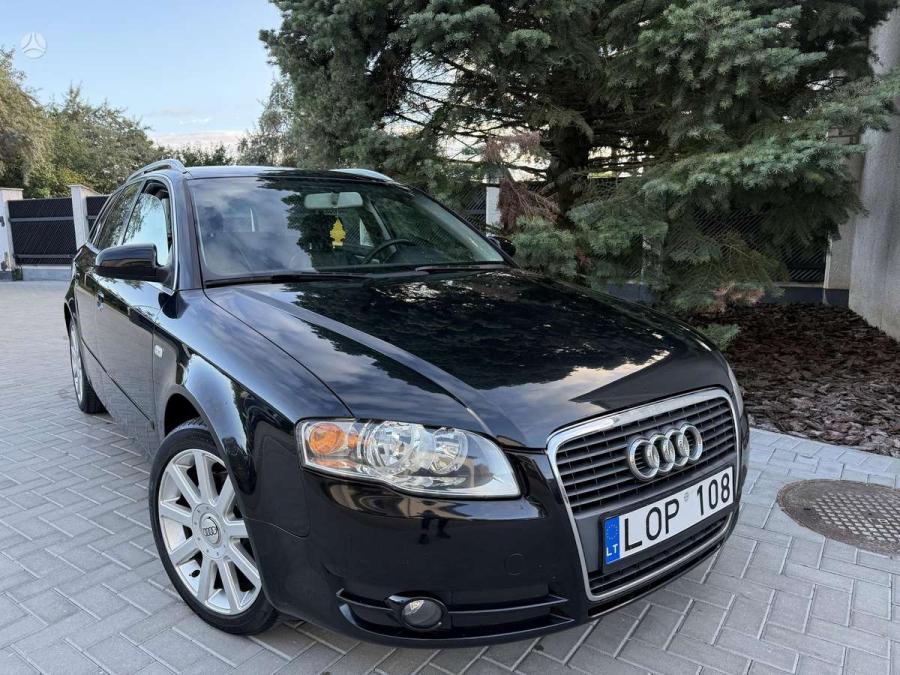 Melns Audi A4 2006 Kauņa, ar dzinēja tilpumu 1.90 L un nobraukumu 270 tūkst. km par 2390 €, foto 4 vietnē AUTOMOTO.COM.LV