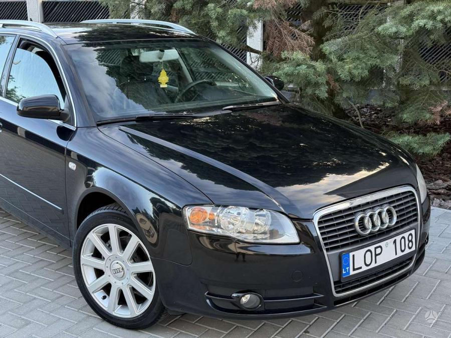 Melns Audi A4 2006 Kauņa, ar dzinēja tilpumu 1.90 L un nobraukumu 270 tūkst. km par 2390 €, foto 8 vietnē AUTOMOTO.COM.LV