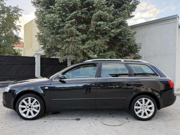 Black Audi A4 2006 in Kaunas, with an engine capacity of 1.90 L and mileage of 270 thousand km for 2390 €, photo 9 on AUTOMOTO.COM.LV