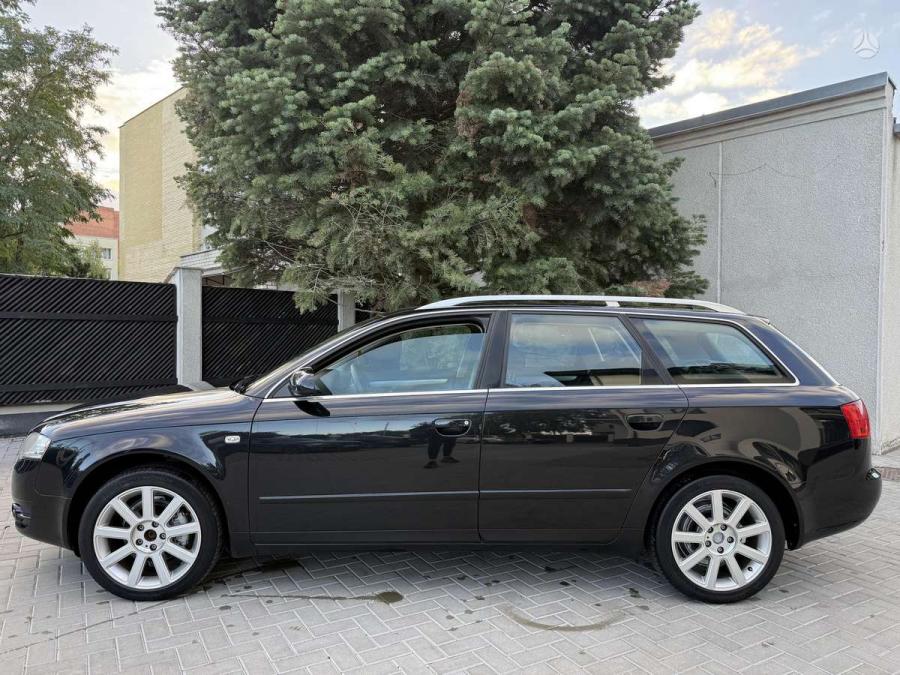 Melns Audi A4 2006 Kauņa, ar dzinēja tilpumu 1.90 L un nobraukumu 270 tūkst. km par 2390 €, foto 9 vietnē AUTOMOTO.COM.LV