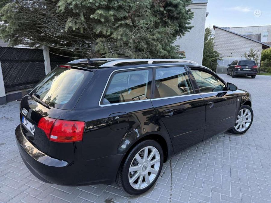 Melns Audi A4 2006 Kauņa, ar dzinēja tilpumu 1.90 L un nobraukumu 270 tūkst. km par 2390 €, foto 13 vietnē AUTOMOTO.COM.LV